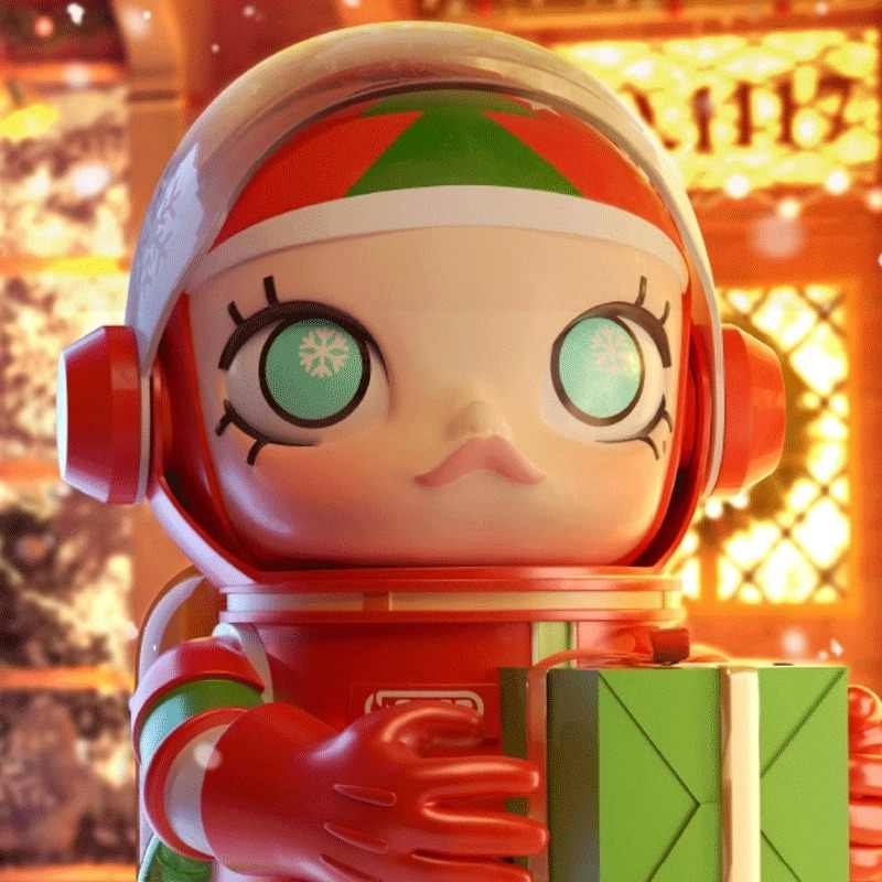 POPMART MEGA SPACE MOLLY Christmas 400% - Toyzone