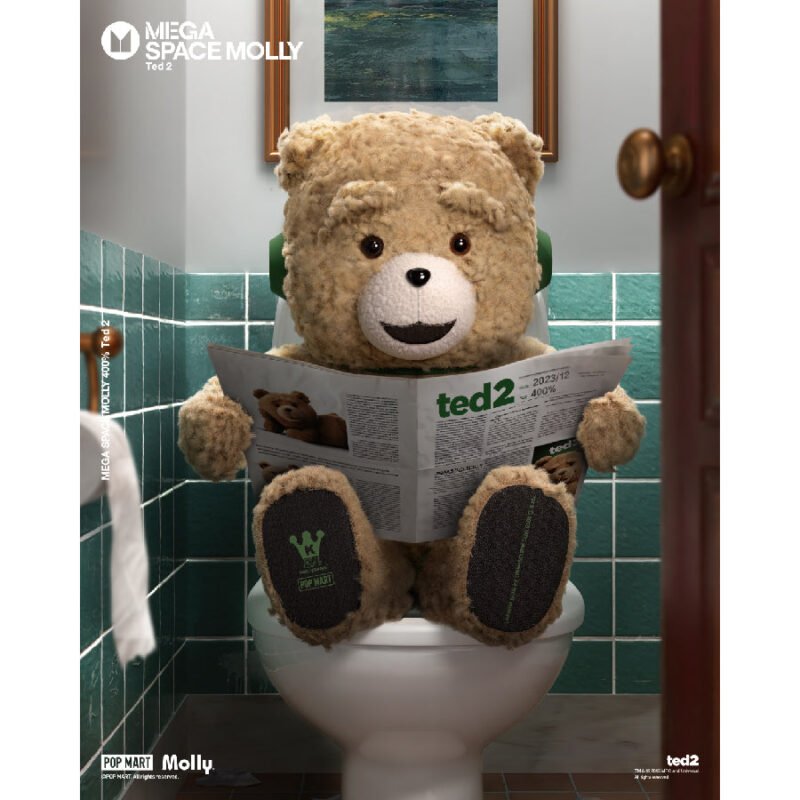 Mega Space Molly 400% Ted 2 POP MART - Toyzone