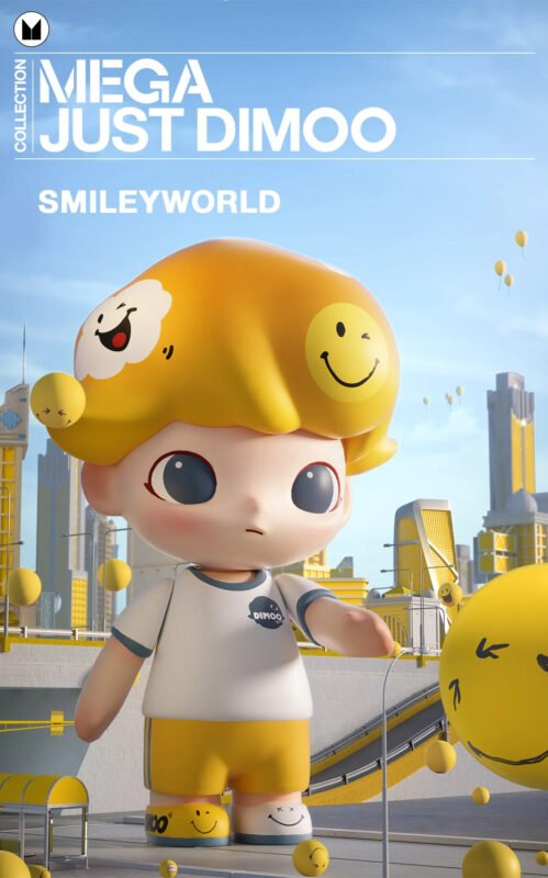 MEGA COLLECTION 1000% JUST DIMOO × SmileyWorld - Toyzone